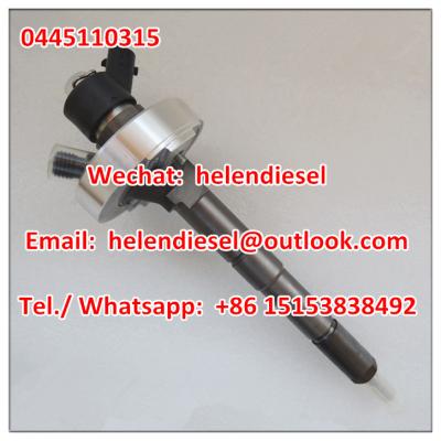 China Genuine and New  injector 0445110315 , 0 445 110 315 ,0445110 315,16600 VZ20A,16600VZ20A NISSAN original,1077500650 for sale