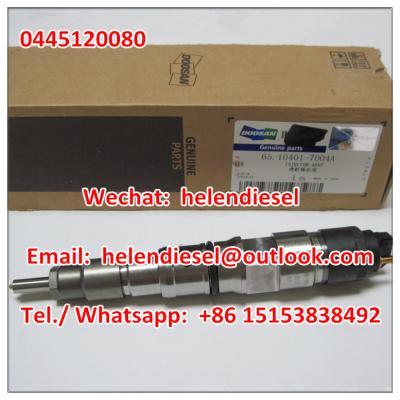 China Genuine and New  injector 0445120080 , 0 445 120 080 ,Doosan 65.10401-7004 , 65.10401-7004A , 65104017004 ORIGINAL for sale