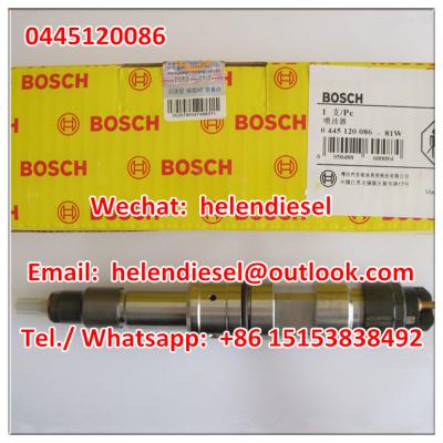 China Genuine and New  injector 0445120086 , 0 445 120 086 , 0445120 086 ,WEICHAI 612630090001, Exchange No.0445120388 for sale