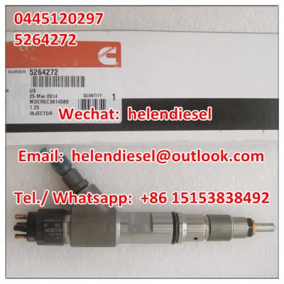 China Genuine and New  injector 0445120297 , 0 445 120 297 , 0445120 297 ,  original  5264272 , 5 264 272 for sale