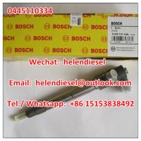 China Genuine and New  injector 0445110334 , 0 445 110 334 , 0445110 334  Fit dongfeng CHAOCHAI for sale