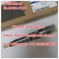 China Genuine and New  injector 0445120146 , 0 445 120 146 , 0445120 146 , DAEWOO DOOSAN 65.10401-7006,original brand new for sale