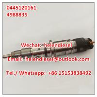 China Genuine and New  injector 0445120161 , 0 445 120 161 , 0445120 161 ,  4988835 , C4988835 , D4988835 original for sale