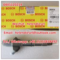 China Genuine and New  injector 0445120214 , 0 445 120 214 , 0445120 214 , 612600080618  WEICHAI original for sale