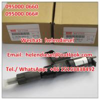 China Genuine and New DENSO injector 095000-0660 , 095000-0661, 095000-066#, 0950000660, 8-98284393-0,8982843930 ,8-98284393-# for sale