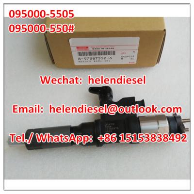 China Genuine and New DENSO injector 095000-5500 ,095000-5505 ,095000-550#,8-97367552-5 , 8-97367552-6 ,8973675526, 97367552 for sale