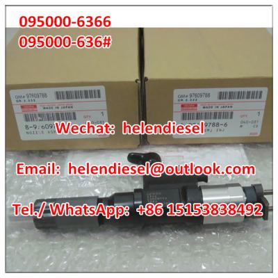 China Genuine and New DENSO injector 095000-6360 ,0950006366,095000-6366,8-97609788-6 , 8976097886,8-97609788-# , 095000-636# for sale