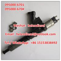China Genuine New DENSO injector 095000-6700 ,095000-6701, 9709500-670 ,R61540080017A ,61540080017A ,61540080017,VG1540080017A for sale