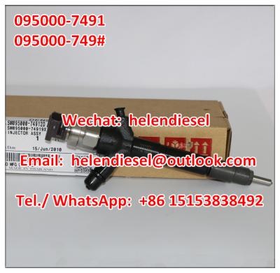 China Genuine and New DENSO injector 095000-7490 ,0950007490AM ,095000-7491 ,SM095000-7491, 9709500-749 ,1465A297,095000-749# for sale