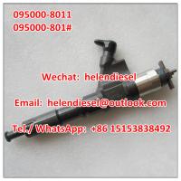 China Genuine and New DENSO injector 095000-8010 ,095000-8011,9709500-801 , 095000-801# ,DENSO 801#, VG1246080051 , 1246080051 for sale
