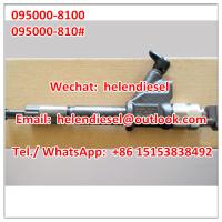 China Genuine and New DENSO injector 095000-8100 ,095000-8101,9709500-810 , 095000-810# ,DENSO 810#, VG1096080010 , 1096080010 for sale