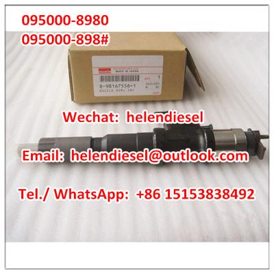 China Genuine and New DENSO injector 095000-8980,095000-8981,9709500-898, 0950008980 ,8-98167556-1 , 8981675561 , 8-98167556-# for sale
