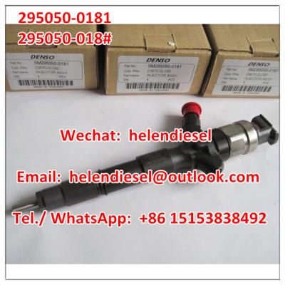 China Genuine and New DENSO injector 295050-0180 ,295050-0181 , 295050-018#,SM295050-0181,23670-0L090 , 236700L090,295050-0520 for sale