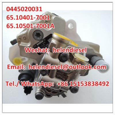 China Genuine New  pump 0445020031 ,0 445 020 031, 65.10401-7001, 65.10501-7001A, DAEWOO DOOSAN  65104017001,65105017001A for sale
