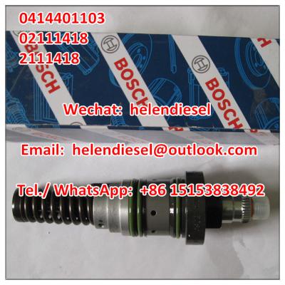 China Genuine and New  Unit Pump 0 414 401 103 , 0414401103, DEUTZ  KHD 2111418, 0211 1418 , 02111418, PFM1P100S2003 for sale