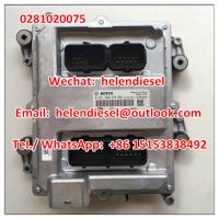 China Genuine and New  0281020075 , 0 281 020 075 engine control unit , 612630080007 WEICHAI /wei chai original and new for sale