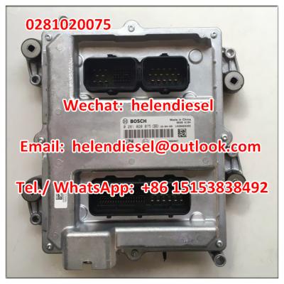 China Genuine and New  0281020075 , 0 281 020 075 engine control unit , 612630080007 WEICHAI /wei chai original and new for sale