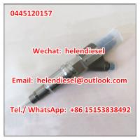 China Genuine and New  injector 0445120157 , 0 445 120 157 , for SAIC- HONGYAN 504255185, FIAT 504255185 for sale