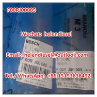 China Genuine and New  Injector Valve F00RJ00005 , F 00R J00 005 ,  original and brand new for sale