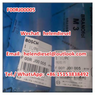 China Genuine and New  Injector Valve F00RJ00005 , F 00R J00 005 ,  original and brand new for sale