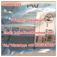 China Genuine and New  Injector Valve F00RJ02103 , F 00R J02 103 ,  original and brand new control valve for sale