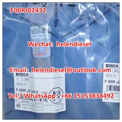 China Genuine and New  Injector Valve F00RJ02472 , F 00R J02 472 ,  original and brand new control valve for sale