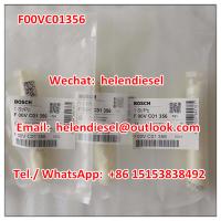 China Genuine and New  Injector Valve F00VC01356 , F 00V C01 356,  original and brand new control valve for sale