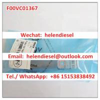 China Genuine and New  Injector Valve F00VC01367 , F 00V C01 367,  original and brand new control valve for sale