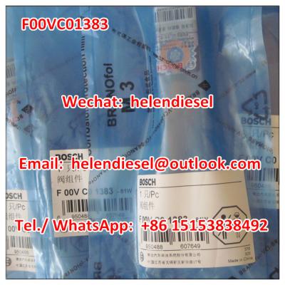 China Genuine and New  Injector Valve F00VC01383 , F 00V C01 383,  original and brand new control valve for sale