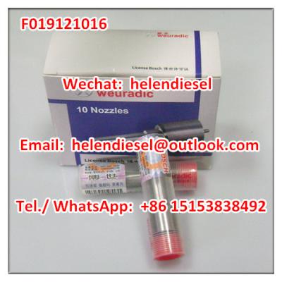 China Genuine and New  Fuel Injector Nozzle F019121016 , F 019 121 016  ,  Original and Brand New for sale