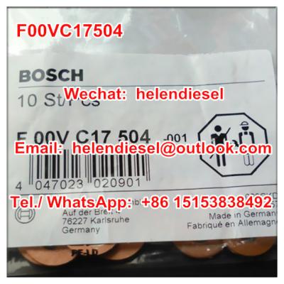 China Genuine  injector Seal Ring F00VC17504 , F 00V C17 504 , Copper Washer  original and Brand New for sale