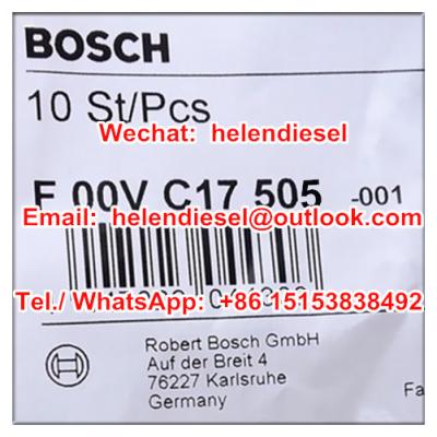 China Genuine  injector Seal Ring F00VC17505 , F 00V C17 505 , Copper Washer  original and Brand New for sale