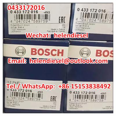 China Genuine Brand New  injector nozzle 0 433 172 016 , 0433172016 , DLLA145P1655 ,DLLA 145 P 1655,  original for sale