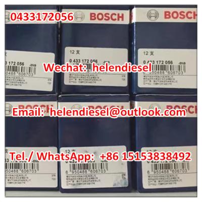 China Genuine Brand New  injector nozzle 0433172056 , 0 433 172 056 , DLLA 153 P 1721, DLLA153P1721 ,  original for sale