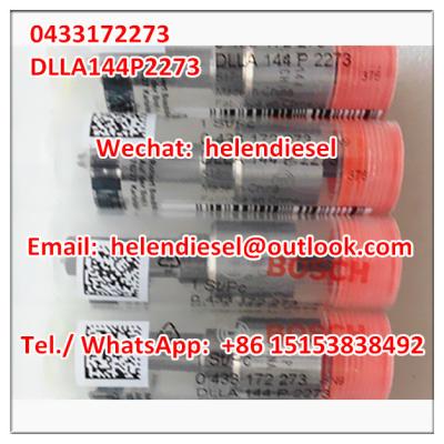 China Genuine Brand New  injector nozzle 0433172273 , 0 433 172 273 , DLLA144P2273 , DLLA144P2273 ,  original for sale