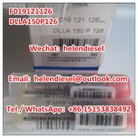 China Genuine Brand New  injector nozzle F019121126 , F 019 121 126 , DLLA150P126 , DLLA 150 P 126 ,   original for sale
