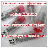 China Genuine Brand New  injector nozzle 2437010137, 2 437 010 137,0433171736 , DLLA150P1151 ,  original for sale