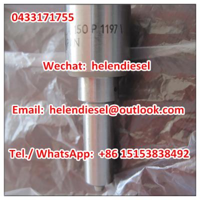 China Genuine Brand New  injector nozzle 0433171755 , 0 433 171 755 , DLLA150P1197 , DLLA 150 P 1197  ,  original for sale