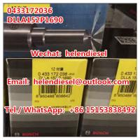 China Genuine Brand New  injector nozzle 0433172036 , 0433172036 , DLLA152P1690 , DLLA152P1690 ,  original and new for sale
