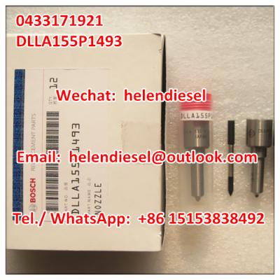 China Genuine Brand New  injector nozzle 0433171921 , 0 433 171 921 , DLLA155P1493 , DLLA 155 P 1493 ,  original for sale