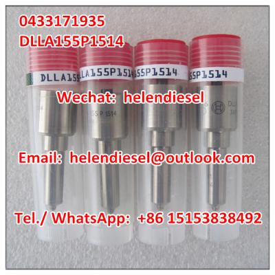 China Genuine and New  injector nozzle 0433171935 , 0 433 171 935 , DLLA155P1514 , DLLA 155 P 1514 ,  original for sale