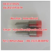 China Genuine and New  injector nozzle 0433172026 , 0 433 172 026 , DLLA155P1674 , DLLA 155 P 1674 ,  original for sale