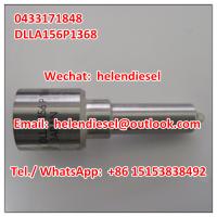 China Genuine and New  injector nozzle 0433171848 , 0 433 171 848, DLLA156P1368 , DLLA 156 P 1368 ,  original for sale
