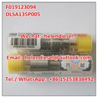 China Genuine and New  injector nozzle F019123094 , F 019 123 094 ,  DLSA135P005, DLSA135P005M, DLSA 135 P 005 M for sale