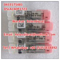 China Genuine and New  injector nozzle 0433175481 , 0 433 175 481 , DSLA140P1723 , DSLA 140P 1723 ,DSLA 140 P 1723 for sale