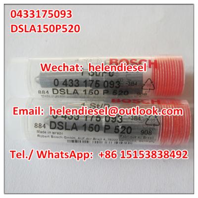 China Genuine and New  injector nozzle 0433175093 , 0 433 175 093 , DSLA150P520 ,DSLA 150P 520 , DSLA 150 P 520 for sale