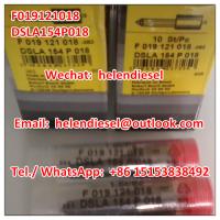 China Genuine and New  injector nozzle F019121018 , F 019 121 018 , DSLA154P018 , DSLA 154P 018 , DSLA 154 P 018 for sale