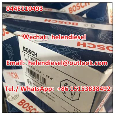 China Genuine and New  Fuel Injector 0445110493 , 0 445 110 493 ,for JAC 2.8D engine,Exchange 0445110494 , 0445110750 for sale