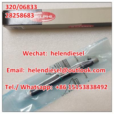 China Injector 320/06833 , 320-06833 , 32006833 , 28258683 , original JCB injector for JCB Excavator for sale
