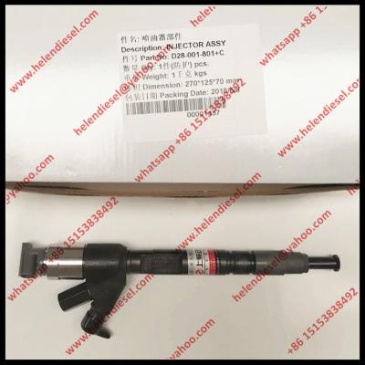 China DENSO Genuine diesel injector 095000-6790, 095000-6791, 095000-5950 for SDEC Truck D28-001-801, D28-001-801+C ,D28001801 for sale
